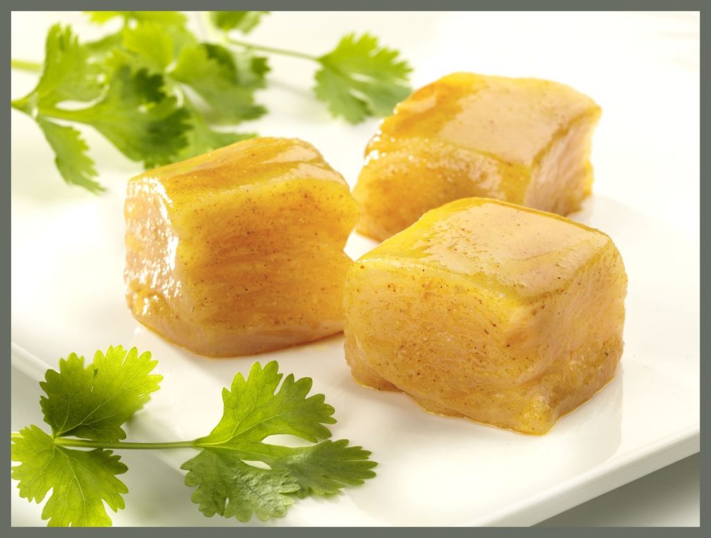 Teker, Cubes de Poulet Curry - Ulas.fr